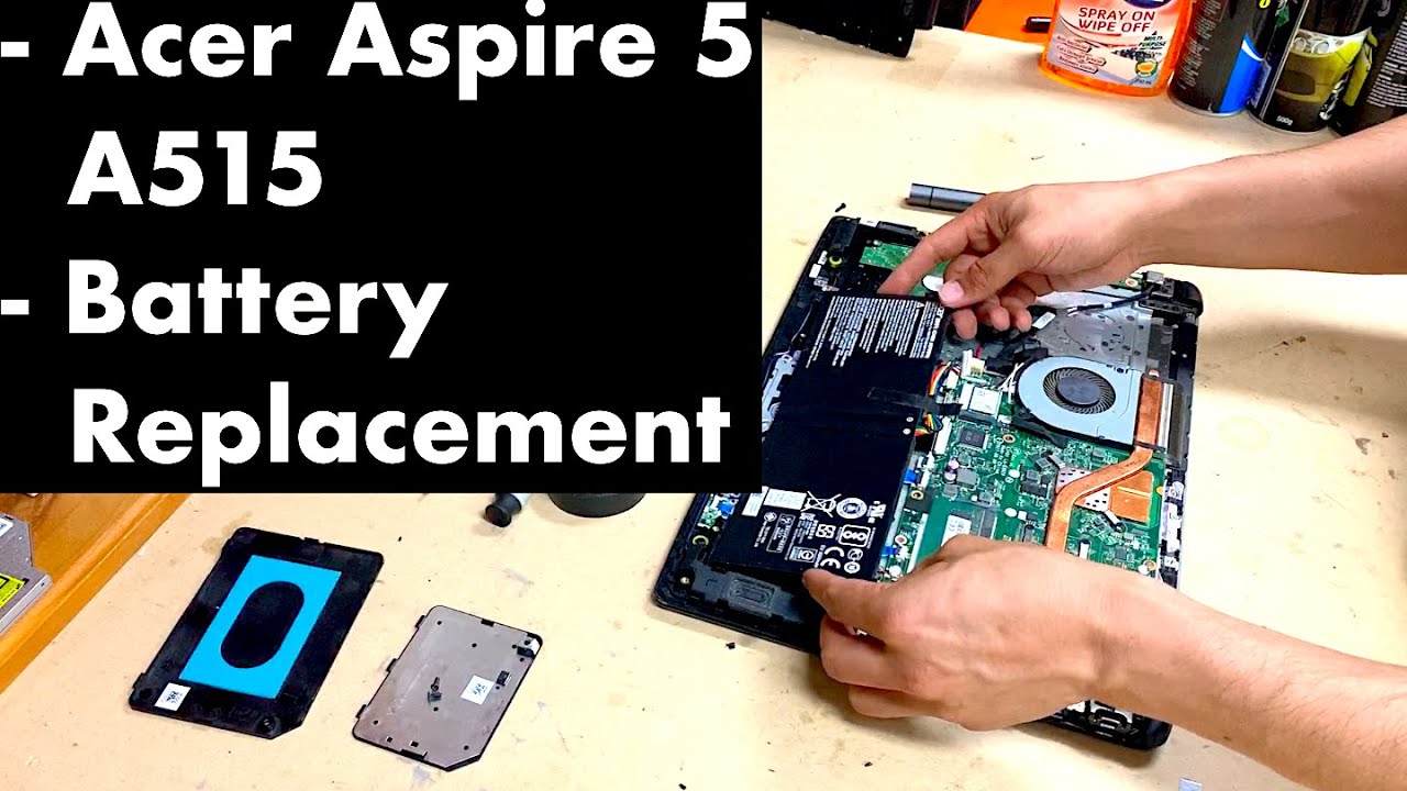 Acer Aspire 5 A515  Laptop Battery Replacement