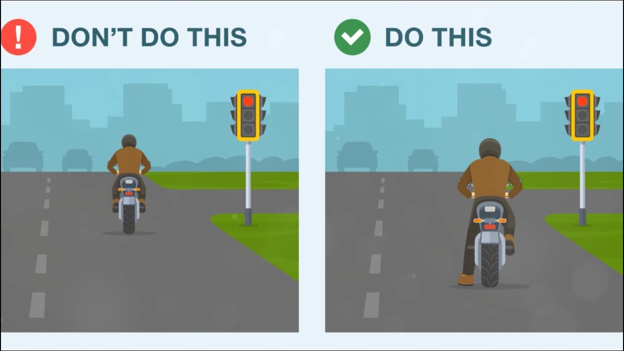 10 Motorcycle Safety Rules #motorcycle #motorcyclegear #roadsafety