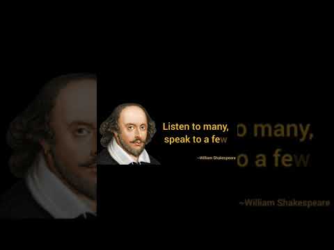 Life quotes by William Shakespeare #shorts #quotes #wisequotesenglish
