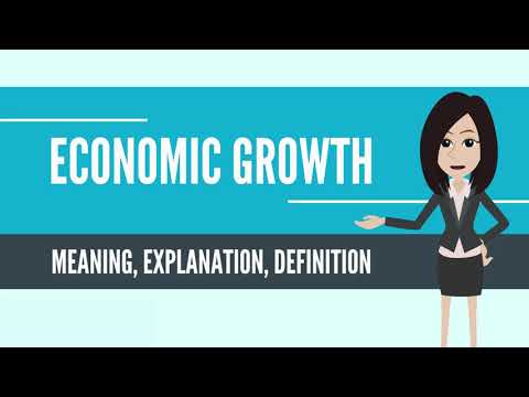 What Is ECONOMIC GROWTH? ECONOMIC GROWTH Definition & Meaning