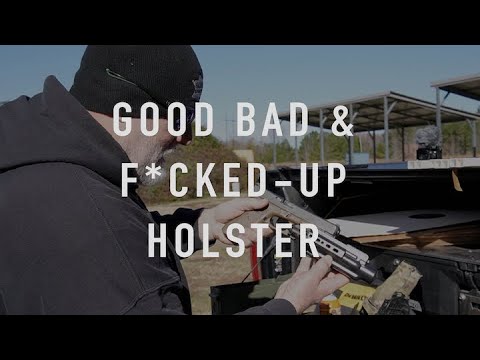 GOOD BAD and F*CKED UP - Holster