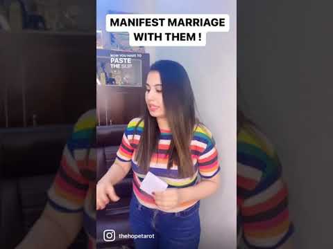 Marriage manifestation with them sorted!β€οΈπ