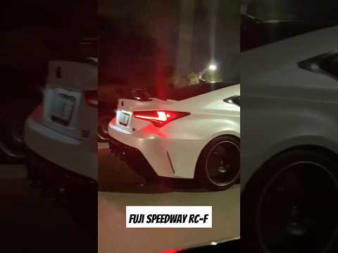The Amazing V8 Sound Of The Lexus RC-F FUJI #lexus #rcf #youtubeshorts #shorts