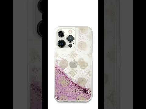 Guess iPhone 13 Pro Max 6,7 pink hardcase Peony Liquid Glitter #shorts #youtuber #subscribe #viral