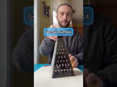 How I Grate My Vegetables! 💡 KITCHEN HACK