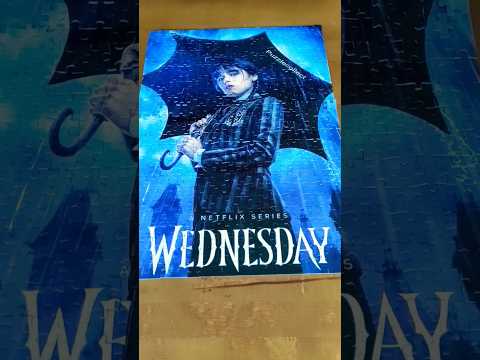 Wednesday Addams Jigsaw Puzzle Challenge #wednesdayaddams