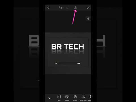 Make this amazing logo PicsArt 🔥#picsarttutorial #logodesign #shorts