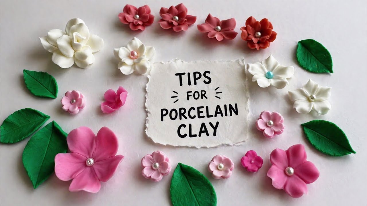 Porcelain Clay Tips & Tricks for beginners 