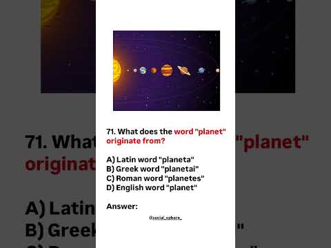 "The Wandering Stars: Unraveling the Greek Origins of the Word 'Planet'"