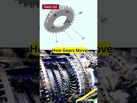 How Engineers Make Gears Move: The Secrets Behind Every Turn #facts #engineering #education