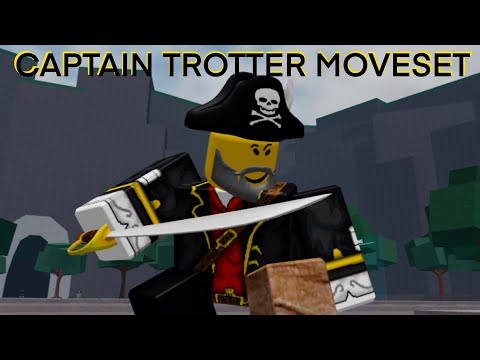 Captain Trotter Moveset in The Strongest Battlegrounds