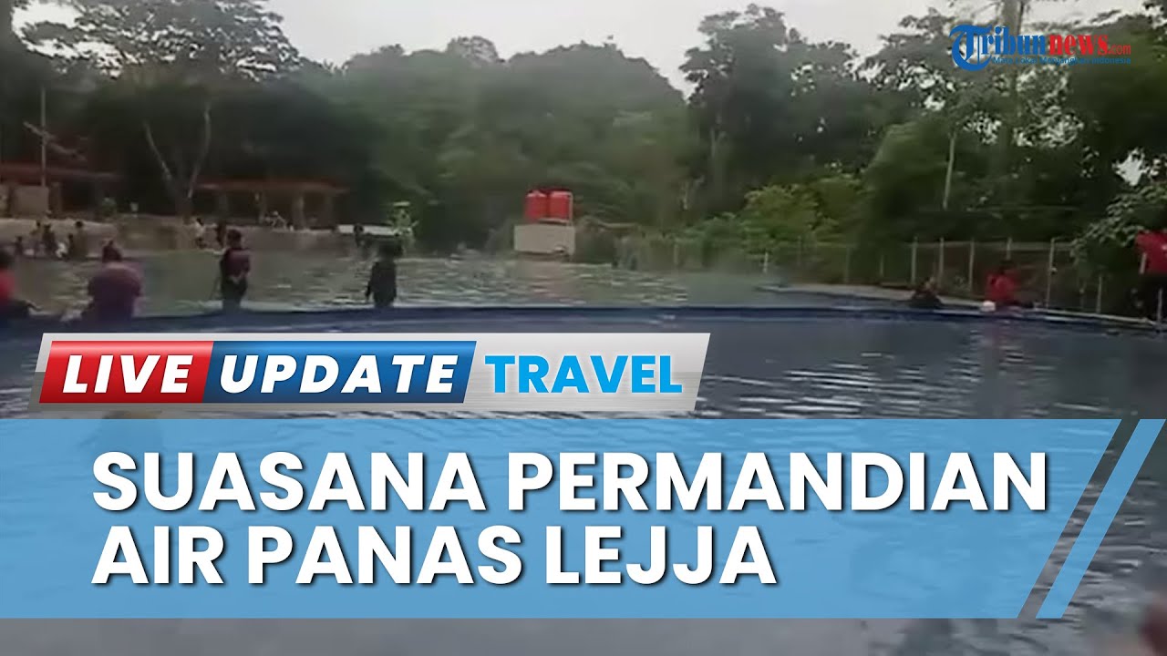 Taman Wisata Pemandian Air Panas Lejja Soppeng Diserbu Wisatawan saat ...