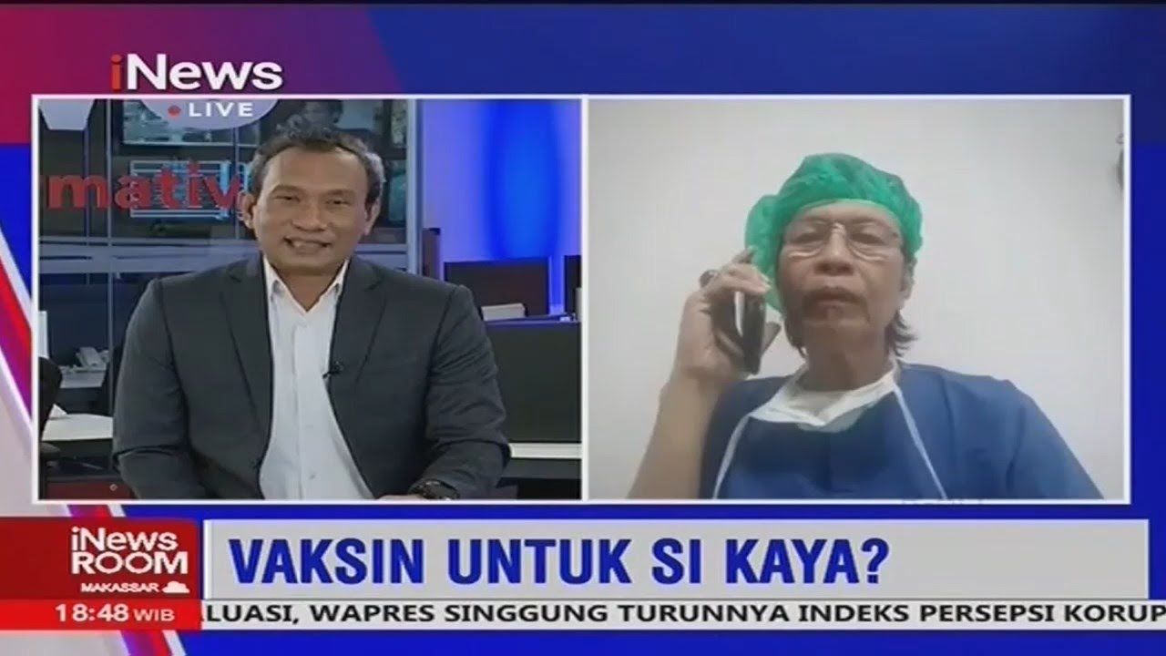 Penjelasan Perwakilan IDI Terkait Bukan Prioritas Tapi Terima Vaksin COVID-19 - iNews Room 09/02