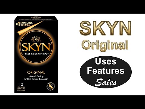 SKYN Non Latex Lubricated Condoms, 12 Count