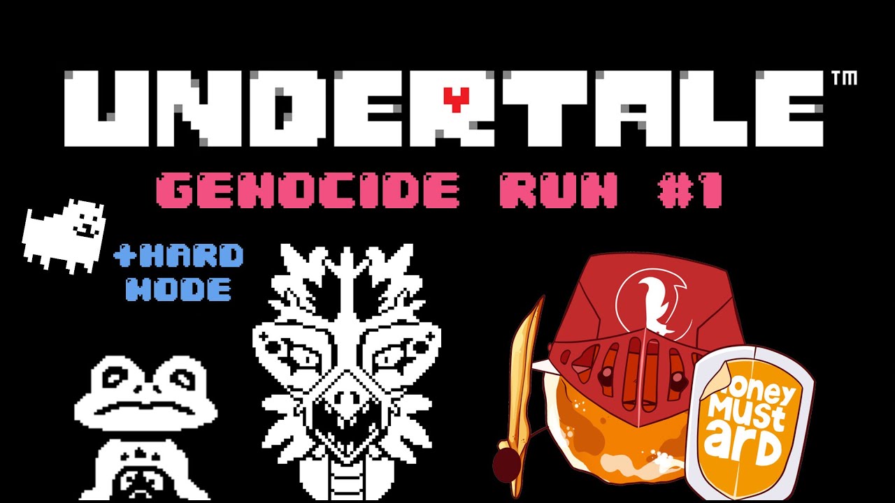 UNDERTALE RED VERSION!! - Undertale GENOCIDE Run [Part 1]