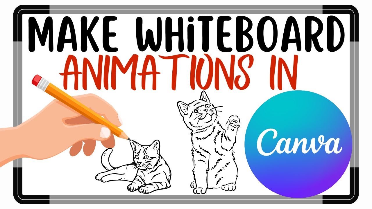 Make PROFESSIONAL Whiteboard Videos with Canva in Minutes