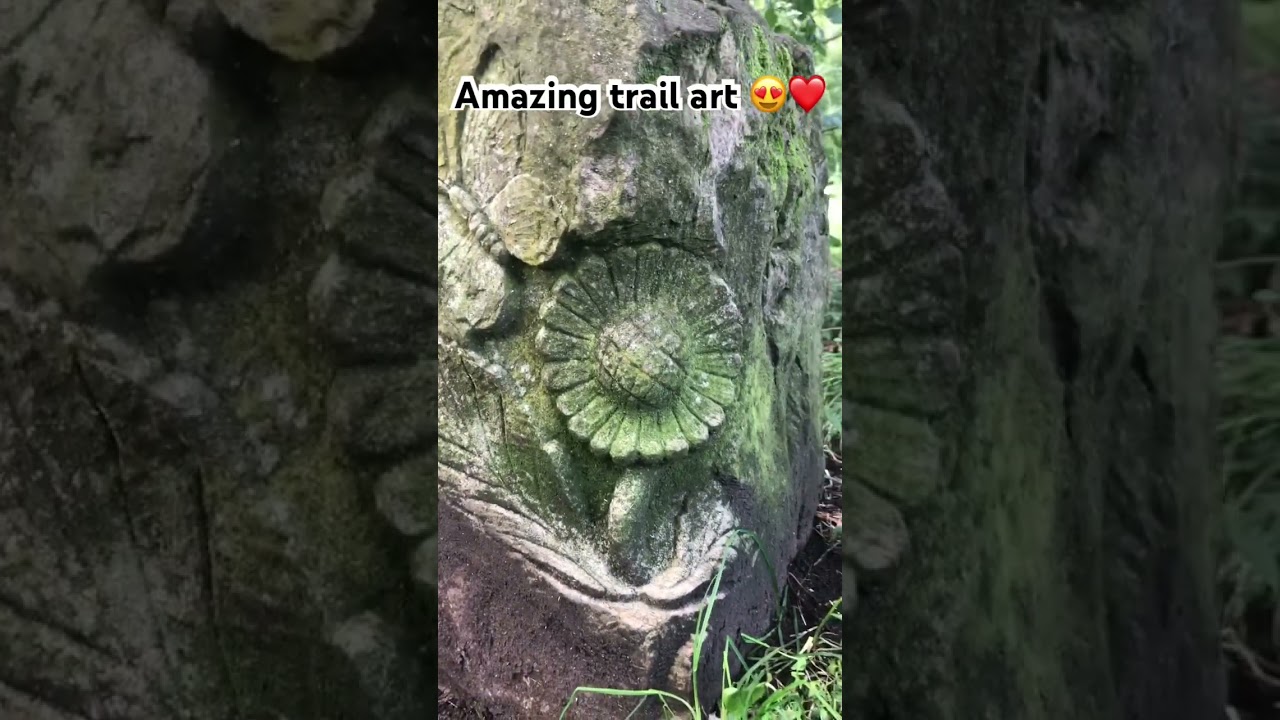 #amazing #trail #artwork #stone #sculpture #art 😍🐀