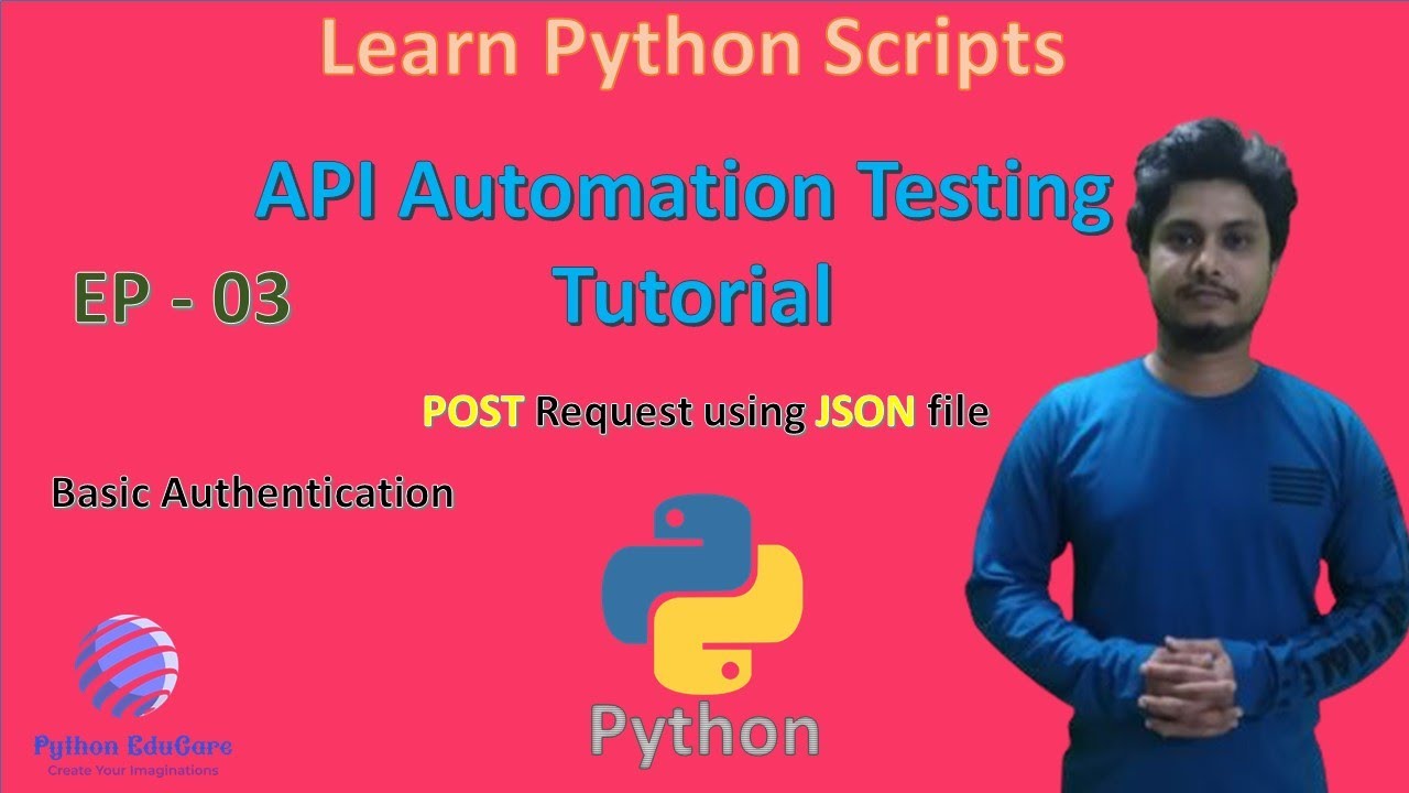 Creating bulk Data in Server using JSON file || API Automation Testing || Python || Learn Python
