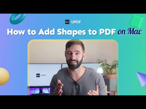 How to Add Shapes to PDF on Mac | UPDF