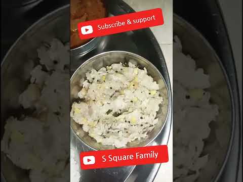 Today's Lunch Menu|22 Sep 2022| Thursday Samayal#ssquarefamily#shorts#food#kuruma#cabbageporiyal
