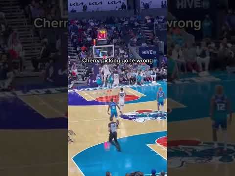 Cherry Picking Gone Wrong | NBA basketball