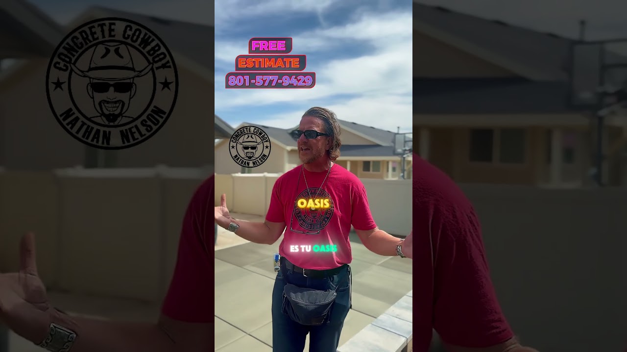 Huge Medium Small #concretecowboyutah #concrete #concretecontractor