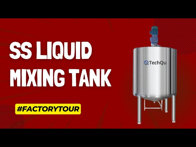 Sugar Syrup Making Machine - Liquid Stirring Vessel Tank Manufacturer ...