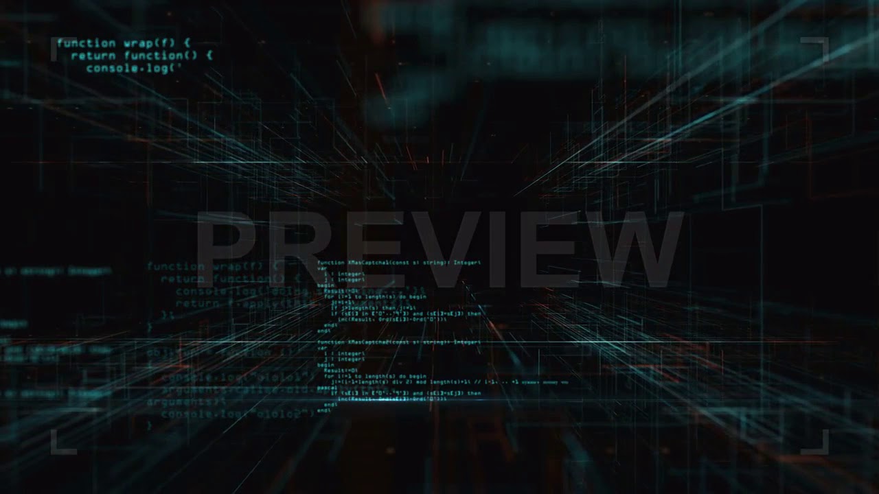 Code Stream Background | Stock Motion Graphics - Motion Array
