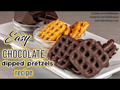 Easy Chocolate Covered Pretzels Recipe