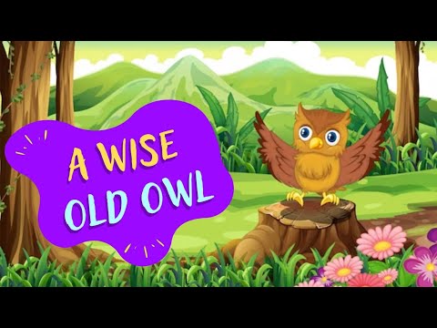 A Wise Old Owl | English moral stories for kids | Kids Short stories #englishstories #shortstories