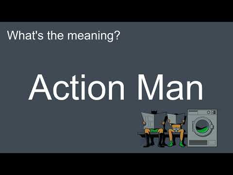 What's the meaning of "Action Man", How to pronounce? #meaning #pronunciation #Dictionary