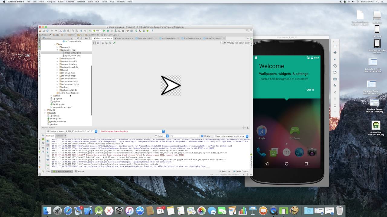 Easy Tree View For Android Demo