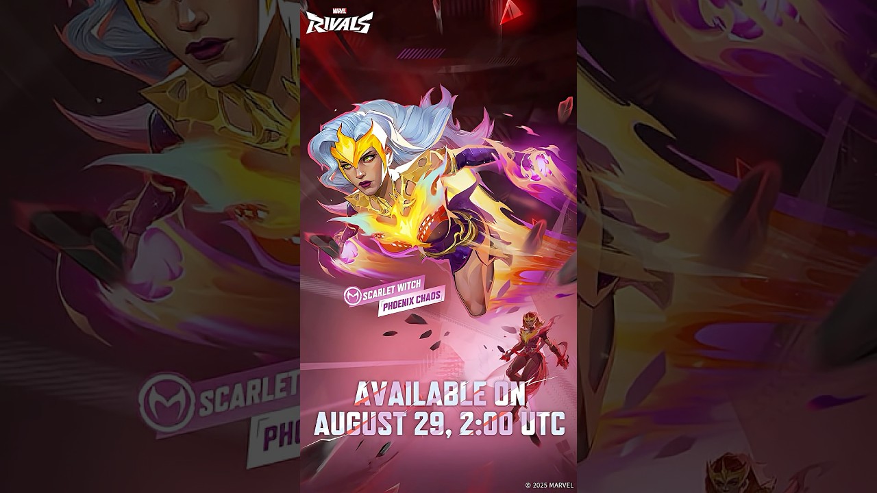 Reignite the flame within you | New Scarlet Witch Costume Reveal | #marvelrivals