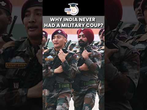 Why did India Never have a Military Coup? #militarycoup #military #shorts #shortsfeed