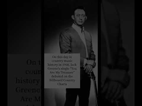 On this day in country music history in 1968 Jack Greene hit the charts #countrymusic #60smusic