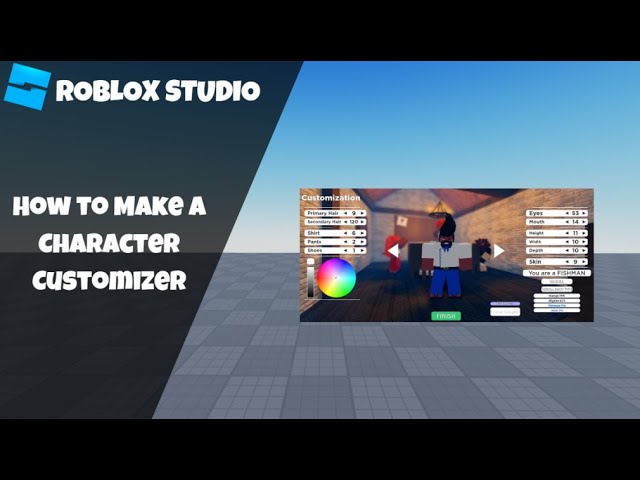 Creating a Character Customization System in Roblox: Part 1 | Galaxy.ai | Galaxy.ai