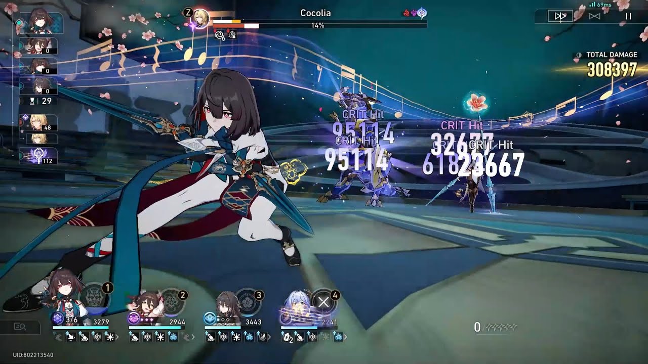 [鐵道] 0+1知更鳥x雪衣 上半3.5金0T - 看板MiHoYo - PTT網頁版