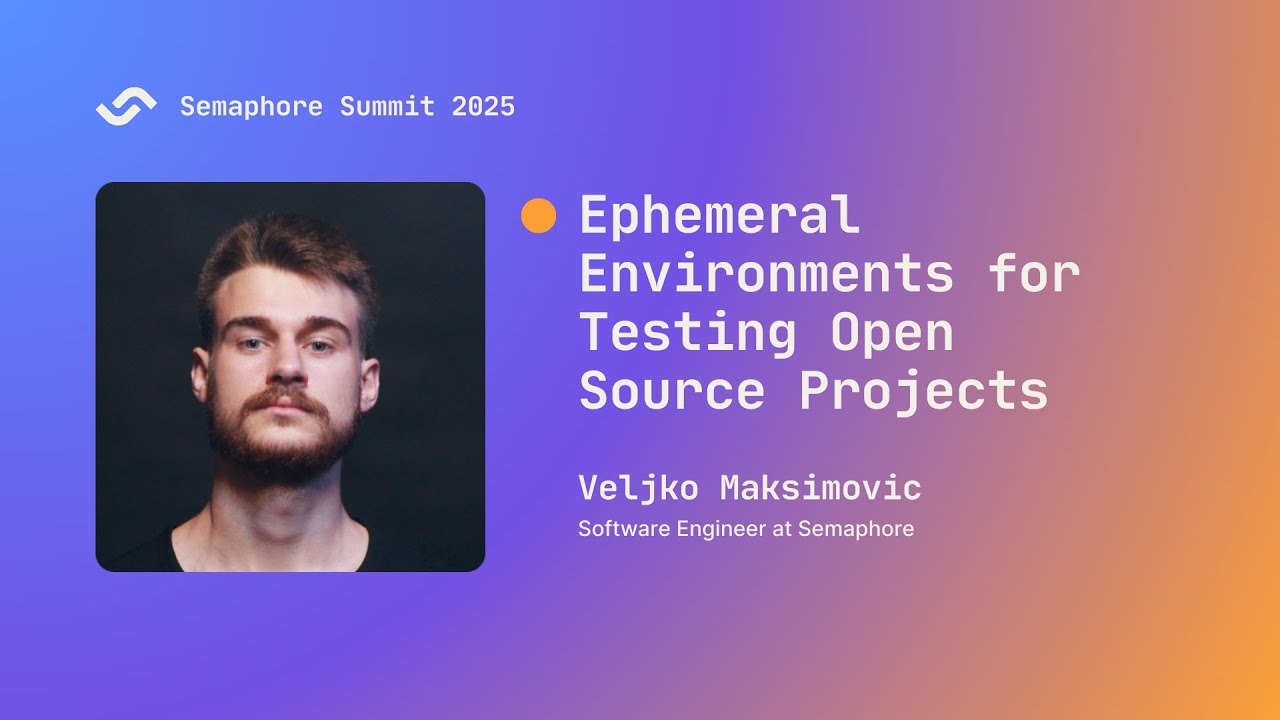 Ephemeral Environments for Testing Open Source Projects