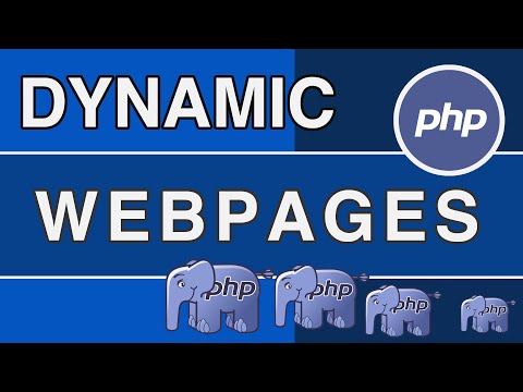 HOW TO CREATE DYNAMIC WEB PAGES USING PHP /// Tips from a Self Taught Developer