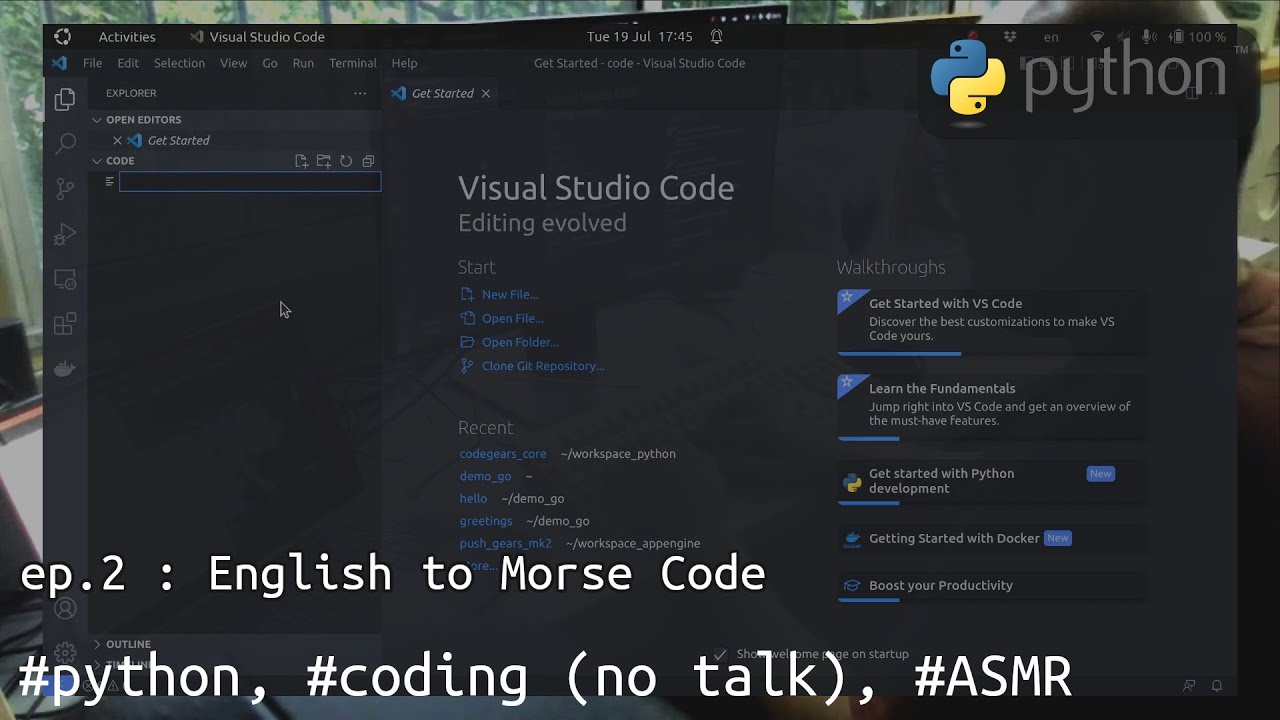ep2 - [Python] English to Morse Code