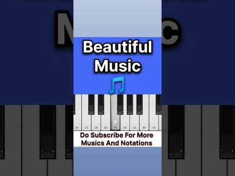 Beautiful Music With Notation #music #notation #education