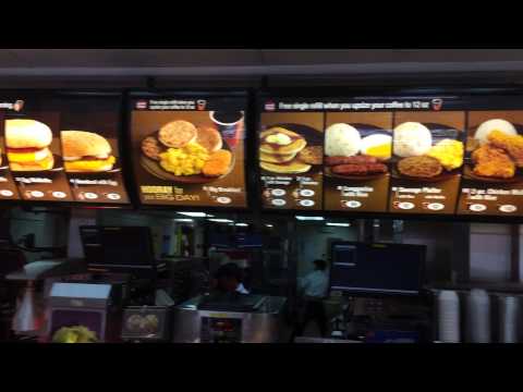 Mcdonalds Breakfast Meals Makati Square Manila Philippines by HourPhilippines.com