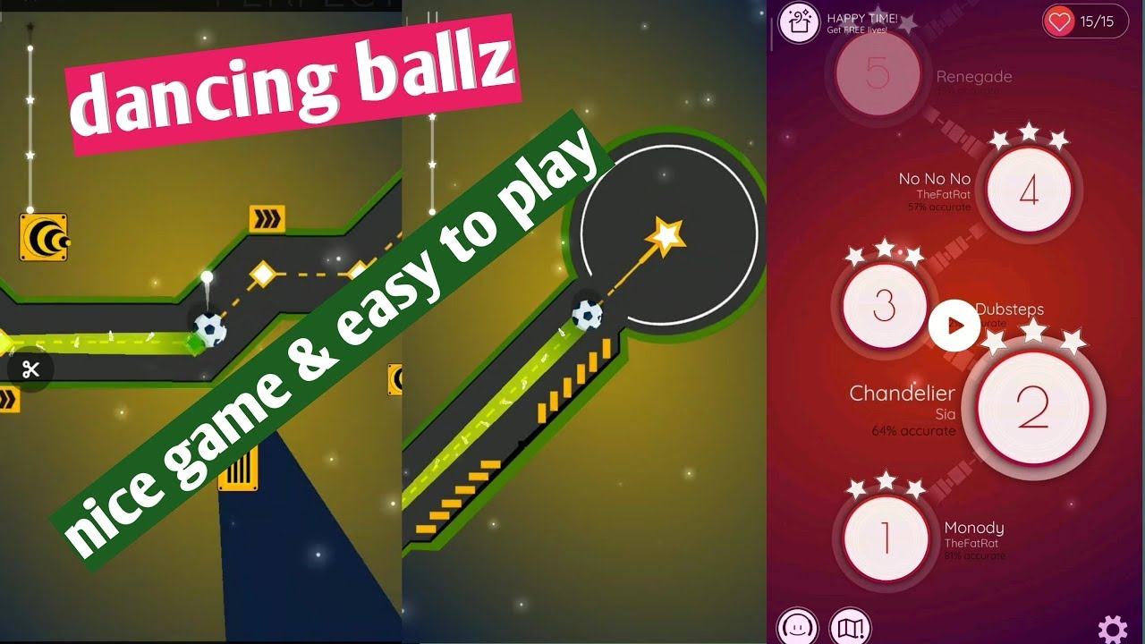 Dancing ballz - android GamePlay