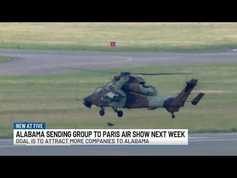 Alabama sending group to Paris air show in June