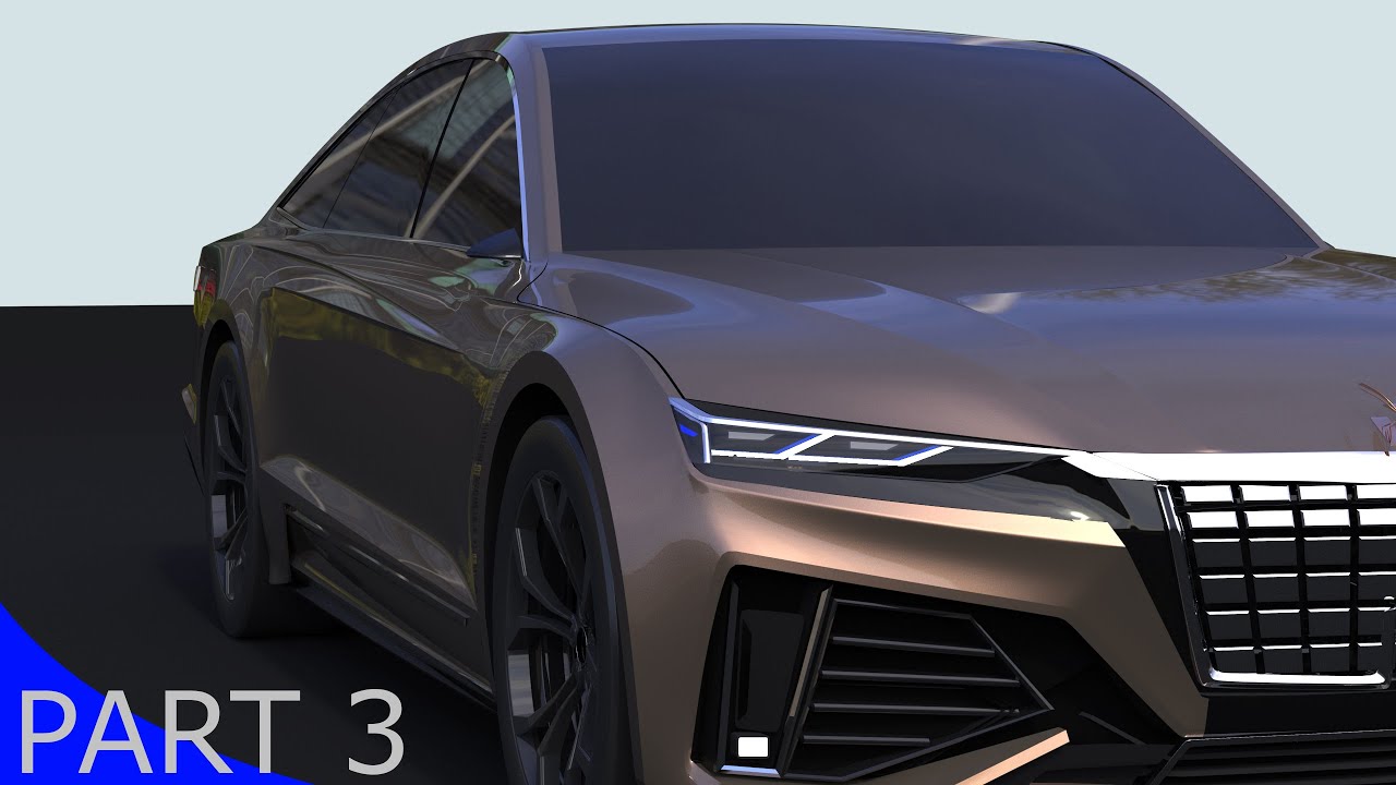 Modeling your own car | Basic | 3ds Max Tutorials Part 3