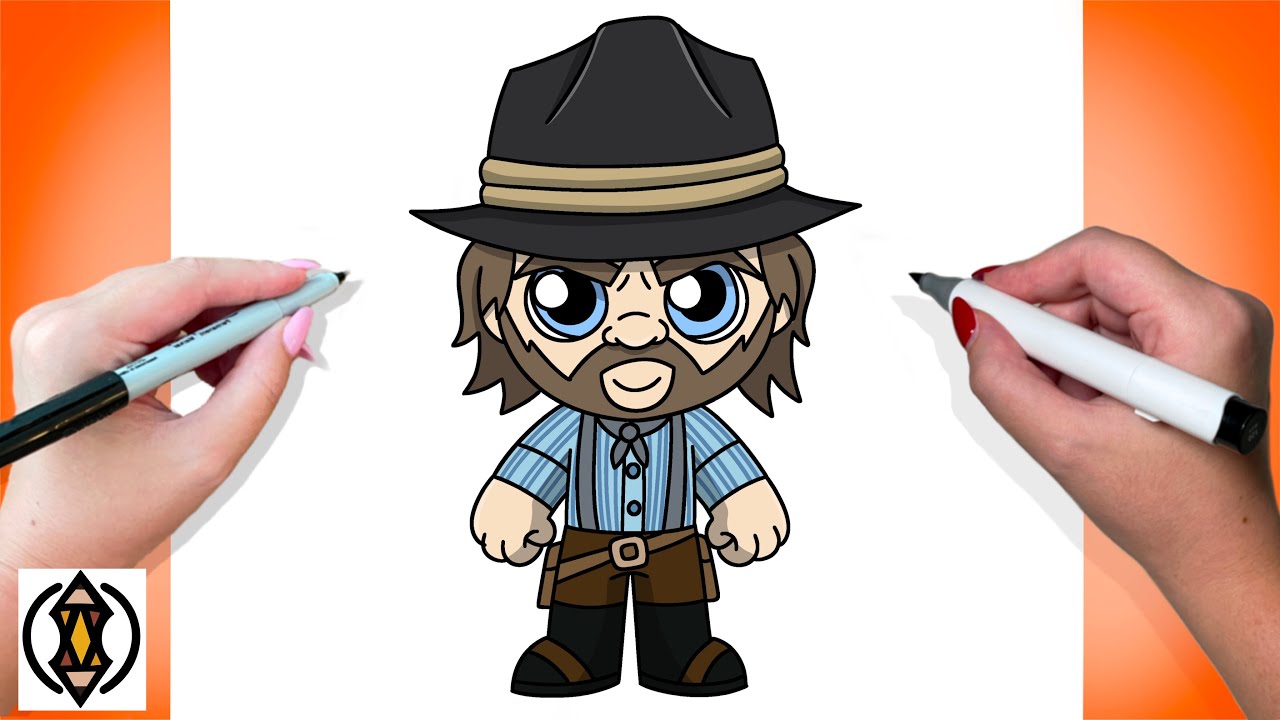 How To Draw Arthur Morgan | Red Dead Redemption