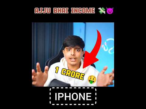 Total gaming ???? Income reveal ???? ajju bhai monthly Income ???? reveal #shorts #ajjubhai #trending #viral