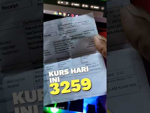 cair cair gajian sebagian di kirim #ringgitmalaysia