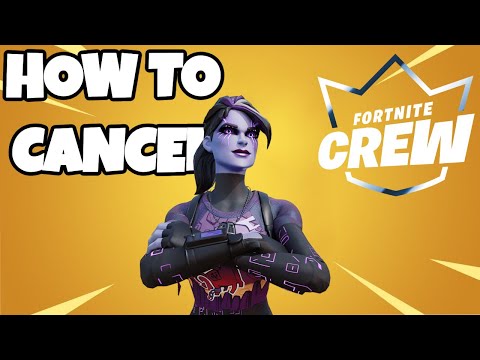 How To CANCEL Fortnite CREW Subscription In 2025 !