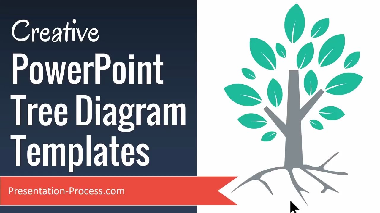 Creative PowerPoint Tree Diagram Templates